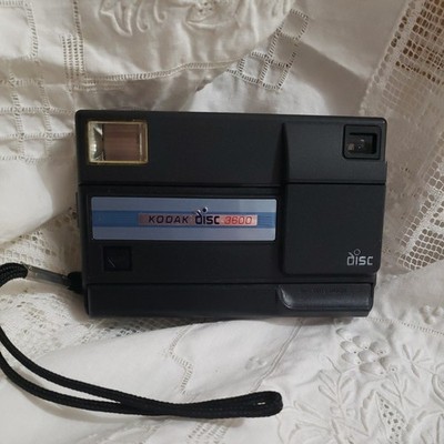 Kodak Disc 3600 Vintage Disc Film Camera 1985. With Box and Directions ...