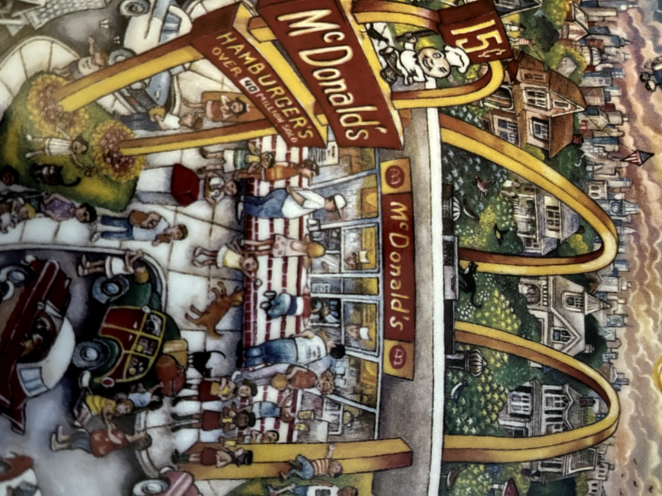 Mc Donald's Golden Moments by Bill Bell Limited Edition Plan No. HD2175 ...