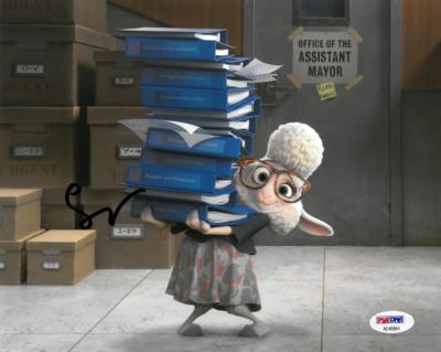 Jenny Slate Signed Zootopia Authentic Autographed 8x10 Photo PSA/DNA # ...