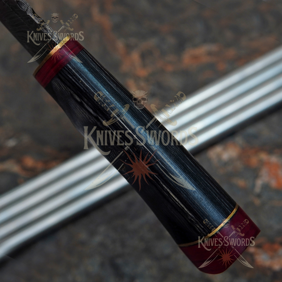 Celtic Scottish - 8" Hunting Genuine Damascus Sgian Skean Dubh Dirk ...