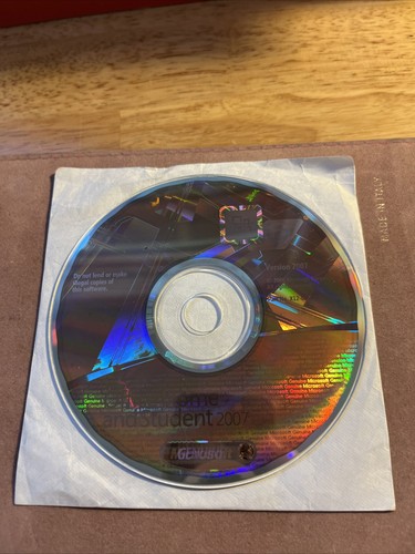 microsoft Office Home And Student 2007 Cd | eBay
