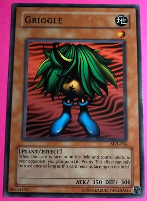 Griggle MRL-016 Yu-Gi-Oh! Card Unlimited | eBay