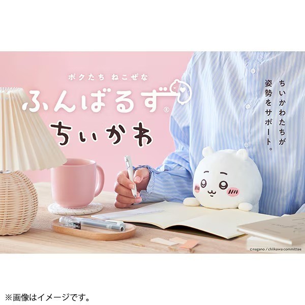 ChiKawai Posture Support Plush-Desk Buddy for Better Sitting (Chikawa ...