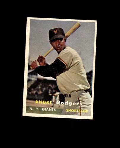 1957 Topps 377 Andre Rodgers RC VG-EX #D1,401361 | eBay