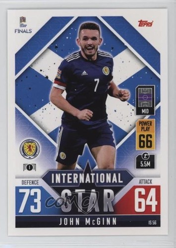 2022 Topps Match Attax 101 The Road To UEFA Nations League Finals John ...