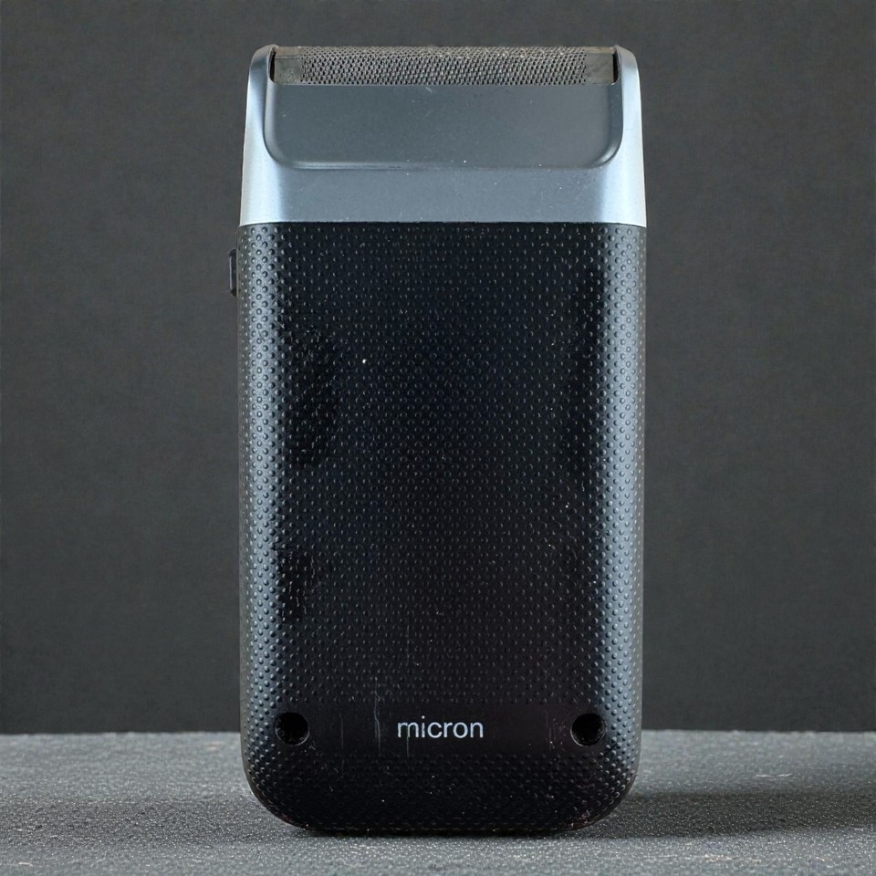 Braun Micron Electric Foil Shaver With Case & Charger – Tested Working ...