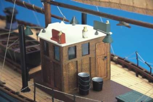 Caldercraft Minifleet Motor Fifie Amaranth Herring Drifter Boat Kit 1: ...