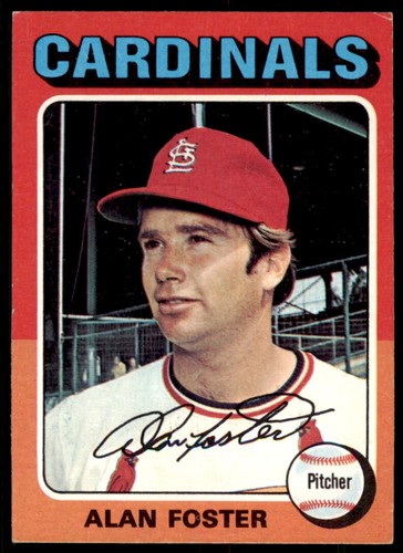 1975 TOPPS ALAN FOSTER ST. LOUIS CARDINALS #296 | eBay