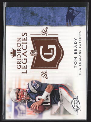 2011 Topps Gridiron Legends Tom Brady Gridiron Legacies #GL-TOB | eBay