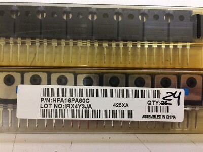 HFA16PA60C IR DIODE ARRAY GP 600V 8A TO247AC 4 PIECES | eBay