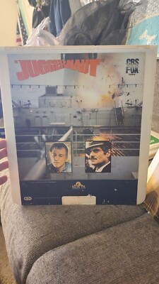 RARE CED VideoDisc Juggernaut (1974) CBS Fox, MGM/United Artists ...
