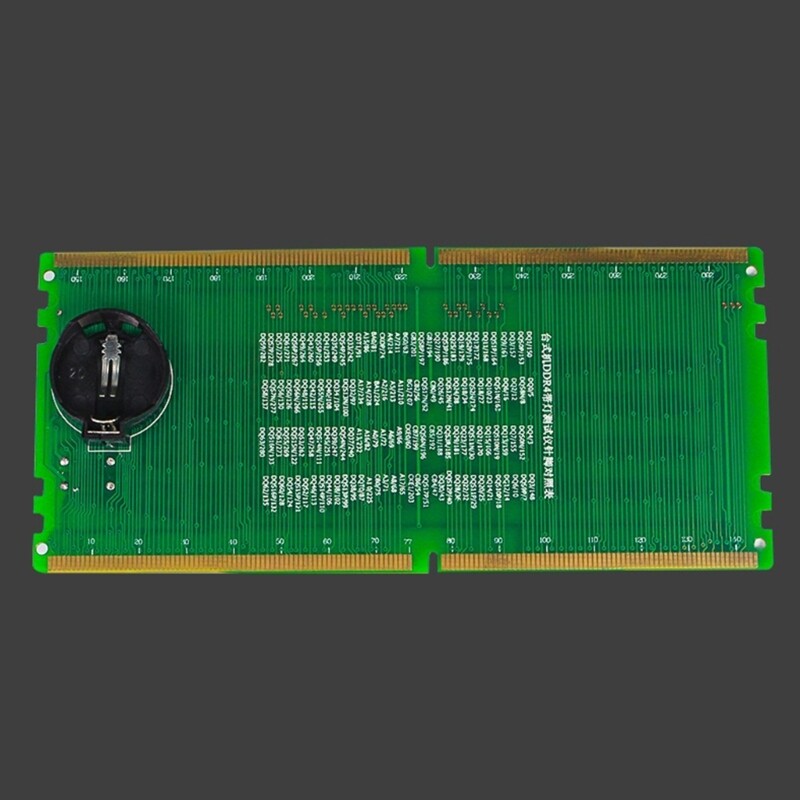 Motherboard Memory Slot Diagnostic Analyzer DDR4 LED Test Card Light ...