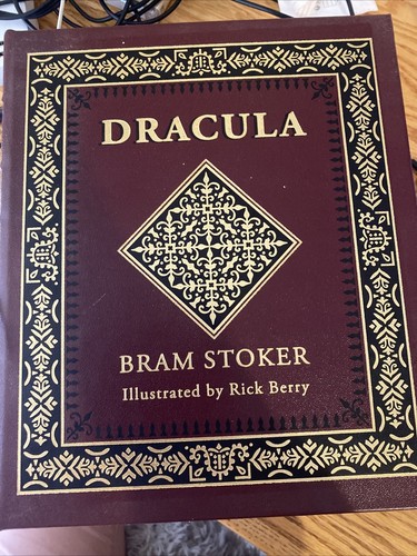 Dracula Book Bran Stoker Illustrated By Rick Berry - With Cert. Of ...