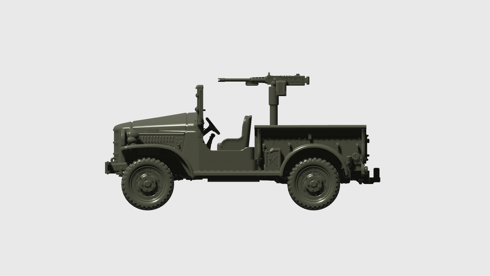 Dodge WC-21 weapons carrier (½-ton) - US Army - Bolt Action - wargame3d ...