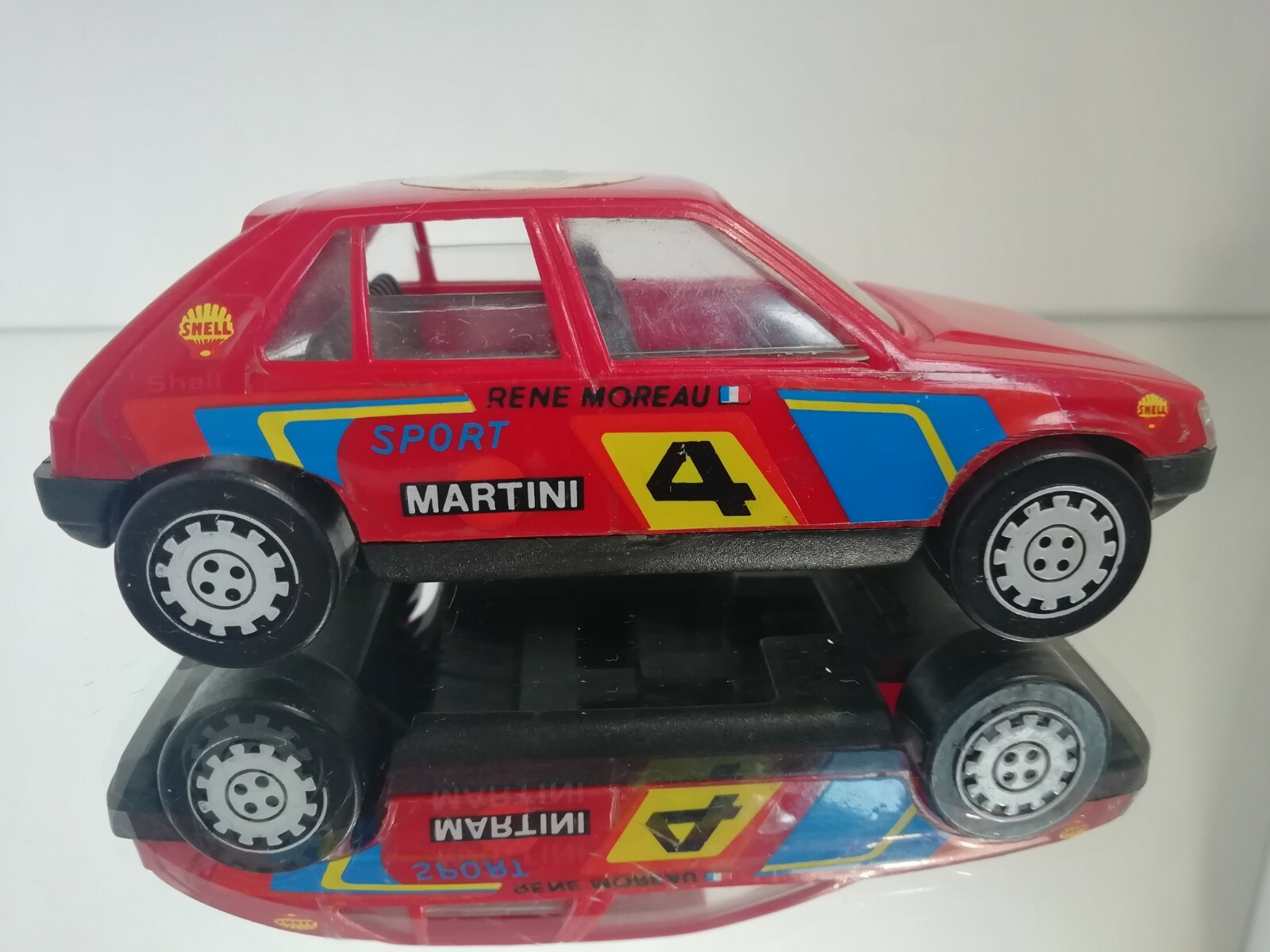GOZAN PEUGEOT 205 RALLY RED MARTINI SHELL Plastique | eBay