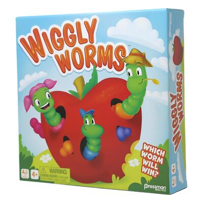 Wiggly Worms Children's Board Game by Pressman Ages 4+, BRAND NEW!!! | eBay