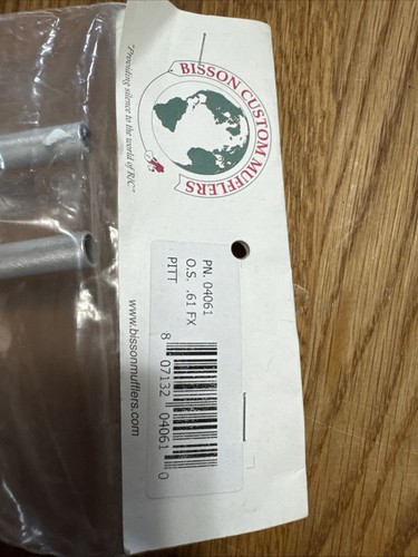 Bisson Custom Mufflers PN#04061 for RC Gas/Glow Engine | eBay