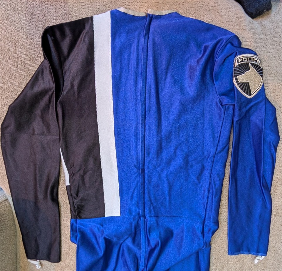 Original Power Rangers SPD Blue Ranger Costume Jumpsuit Prop Suit ...