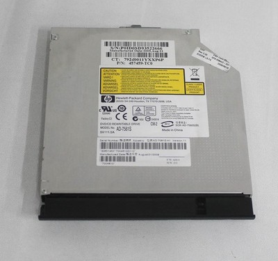 538442-001 Hp Hdd Compaq 510 Dvd + Rw Multi Optical Drive + Bezel ...
