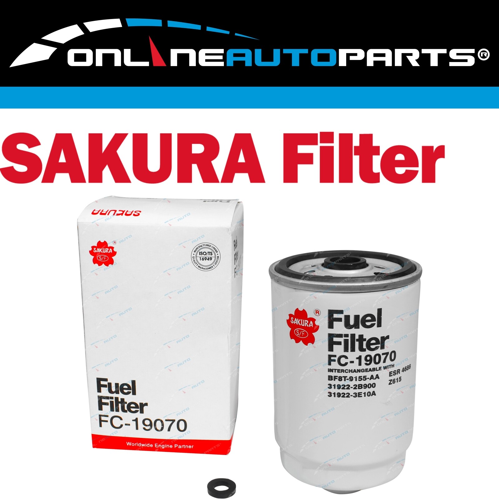 Sakura Fuel Filter for Hyundai i40 VF 1.7L 4cyl D4FD 2011~2019 | eBay