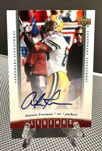 2006 UD Legends ANTONIO FREEMAN Auto Legendary Signatures🔥Green Bay ...