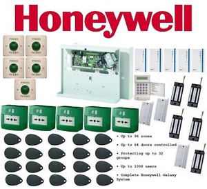 Honeywell Galaxy Dimension 96 Complete Security System, Fire Safety ...