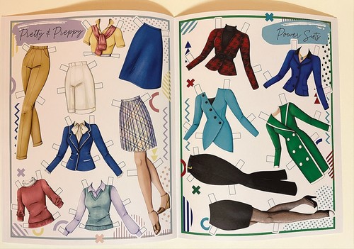 Fun and fabulous ! EVERYTHING EIGHTIES PAPER DOLS by Julie Allen ...