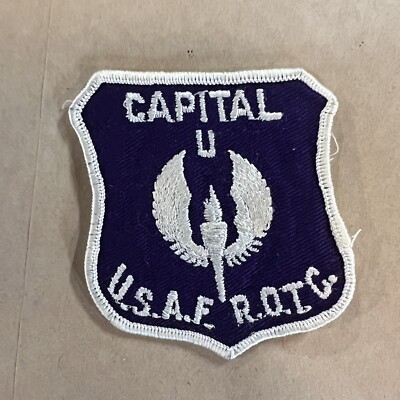ROTC Patch Capital University Air Force AFROTC | eBay
