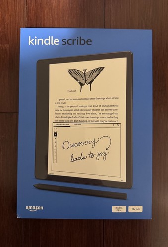 Brand NEW Amazon Kindle Scribe 16GB Wifi 10.2" e-Reader Basic Pen 810019523960 | eBay