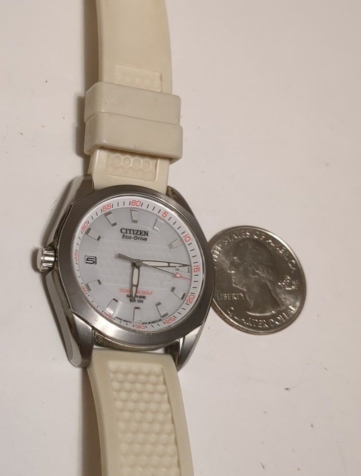 Citizen Eco-Drive Titanium Golf Womens Watch | eBay