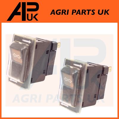 2x Indicator Rocker Switch for JCB Dumper Mini Digger Excavator Plant ...