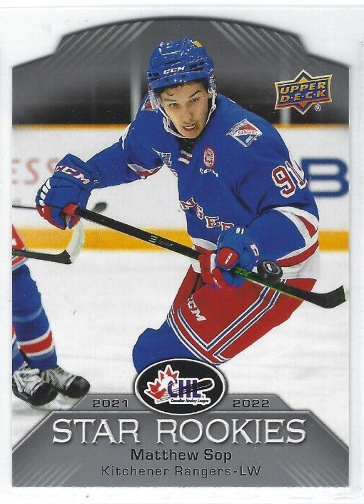 2022-23 Upper Deck CHL Star Rookies #CSR-45 Matthew Sop | eBay