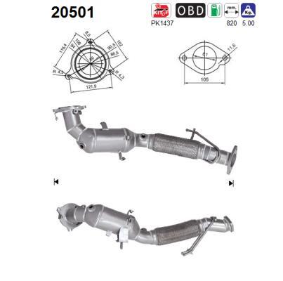 AS Katalysator Kat passend für Ford Kuga II DM2 1.5 EcoBoost 1.6 | eBay