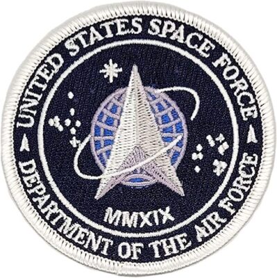 United States Space Force USSF Patch [3.0 X 3.0 inch - "Hook" Fastener ...