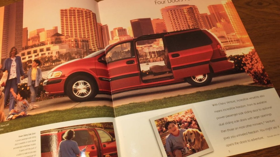 [CHEVY] 1998 Venture Chevrolet Venture American Home Catalog Minivan ...