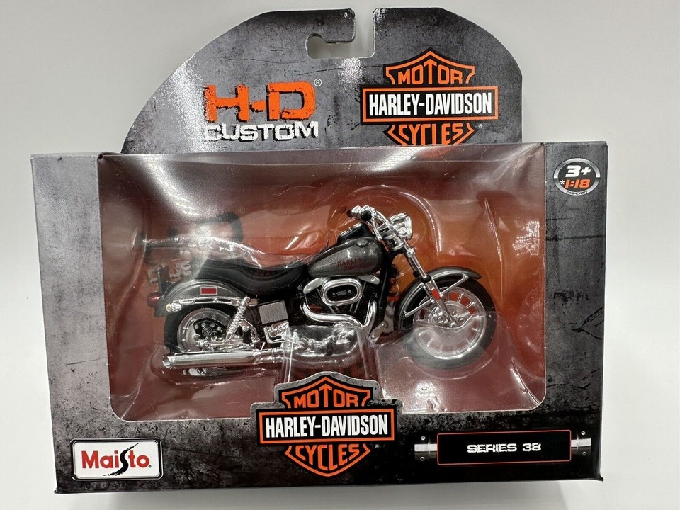 1:18 Maisto Harley-Davidson Die-Cast Motorcycles – HD Custom Series ...