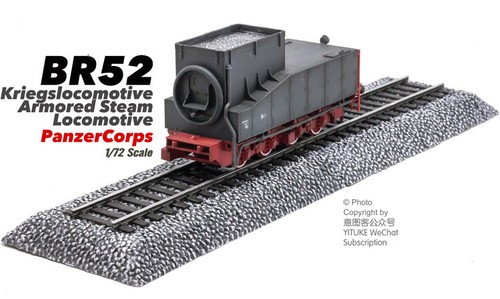 1/72 Dr52 Steam Train Model with Track Refined Model | eBay