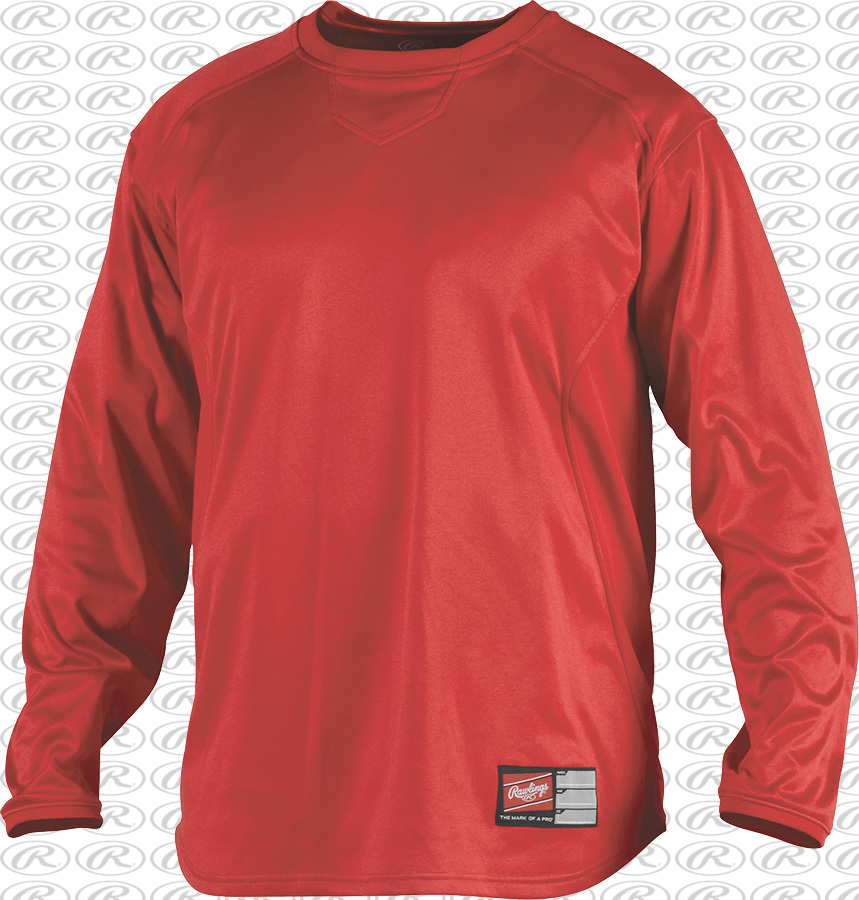Rawlings Baseball Fleece Warm Up Pullover Youth and Adult UDFP2 ...