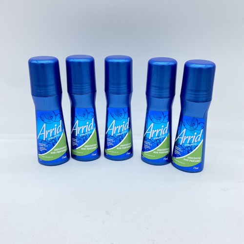 5X Arrid Extra Dry Unscented Roll-On Antiperspirant & Deodorant 2.5 oz ...