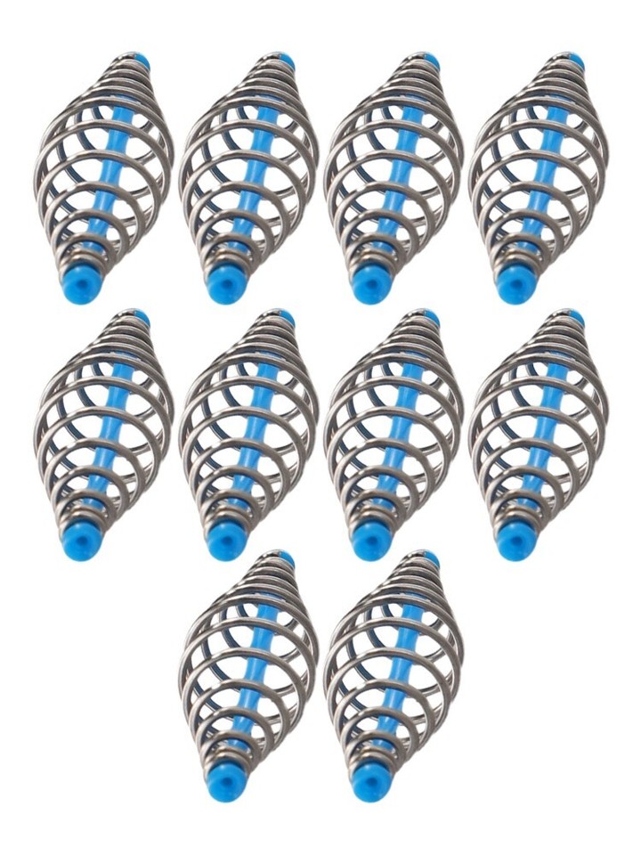 For Attracting Fish Spring Bait Feeder Bait Cage Save Bait Stainless ...