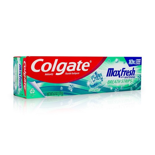COLGATE - MAX FRESH CLEAN MINT - TOOTHPASTE - 6 OZ (GREEN) | eBay