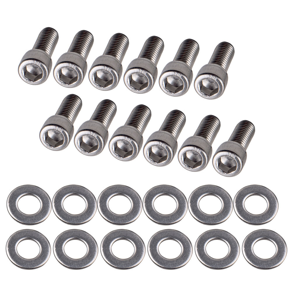 Engine Bolts Kit Stainless Small Block Fit for Chevy SBC 265 283 305 ...