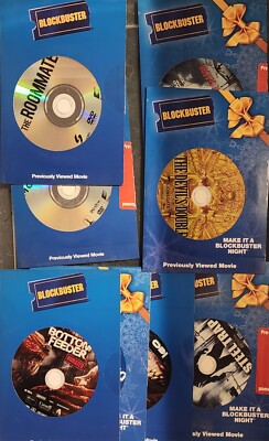 BlockBuster RARE Sleeved DVD COLLECTION PICK & CHOOSE YOUR MOVIES FREE ...