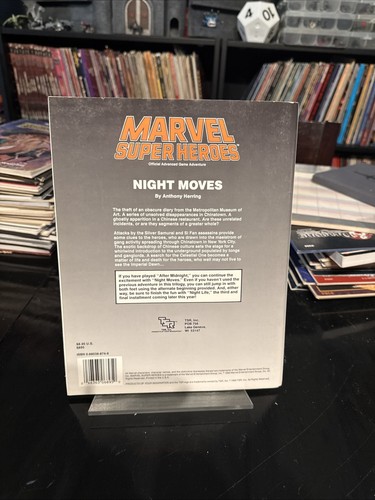 TSR Marvel Super Heroes Gang Wars RPG Adventure - Night Moves 6895 ...