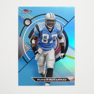 2023 Topps Composite Muhsin Muhammad Finest Refractor Panthers /325 | eBay