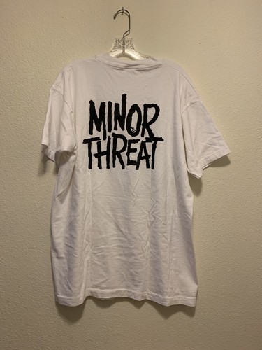 Vintage Minor Threat Shirt Single Stitch Punk Band Te… - Gem