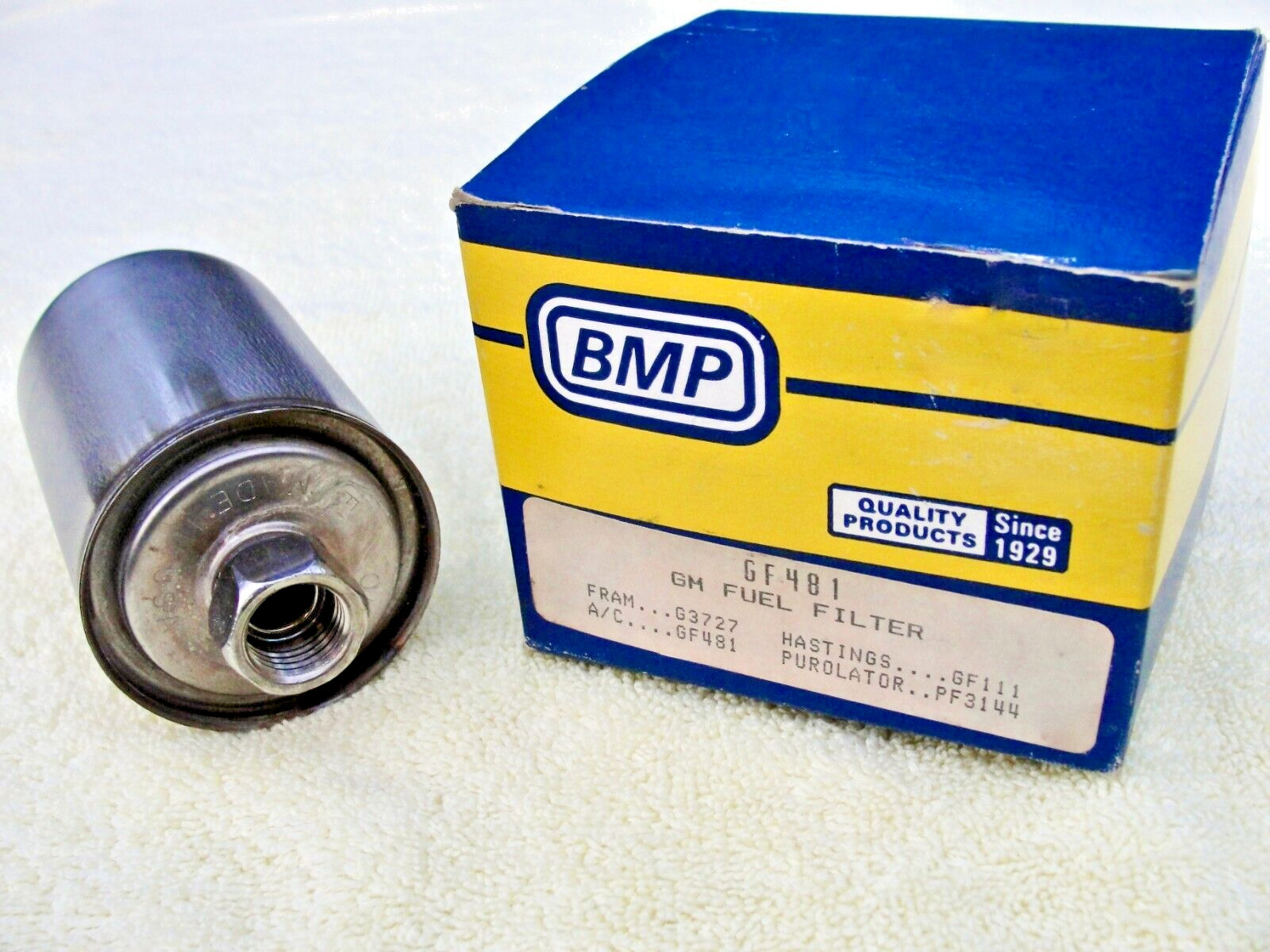 AC-DELCO GF481 - Fuel filter cross reference