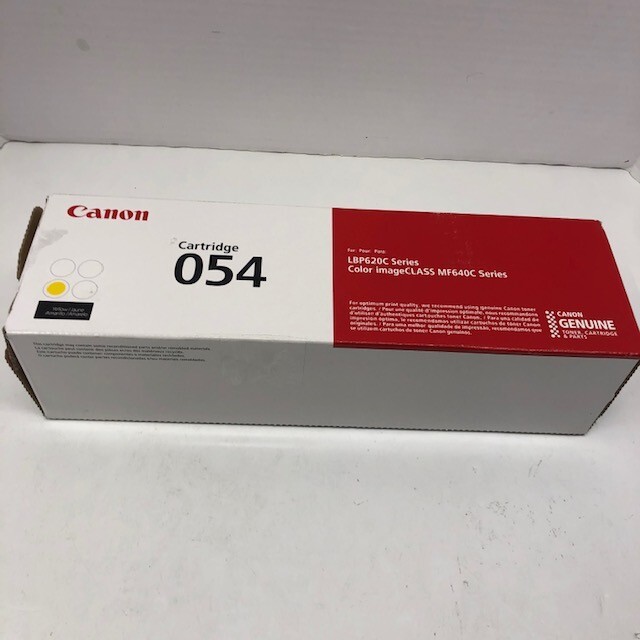 Canon 054 Yellow Toner Cartridge 3021C001 MF640C / LBP620C - WEIGHS 100 ...