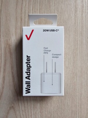 Original Verizon 20W USB-C Fast Charger Power Adapter for iPhones ...