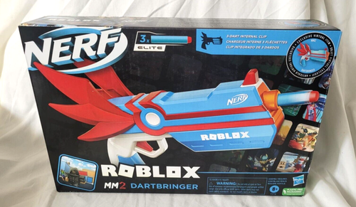 NERF Roblox MM2 Dartbringer Dart Blaster (*GUN WITH VIRTUAL CODE*) for ...
